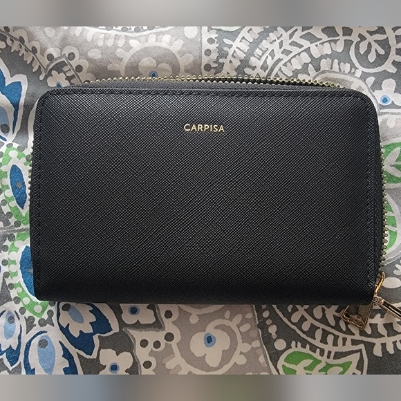 Carpisa | Bags | Carpisa Black Wallet | Poshmark